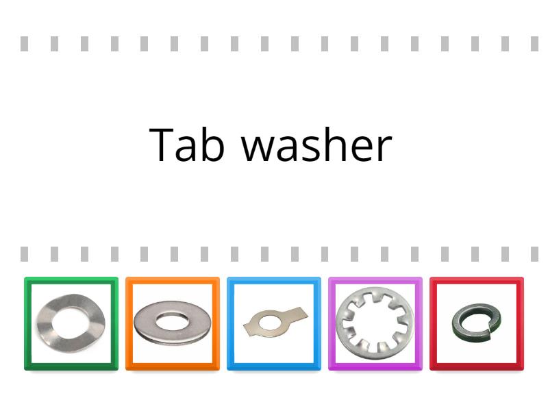 Type of washers - Find the match