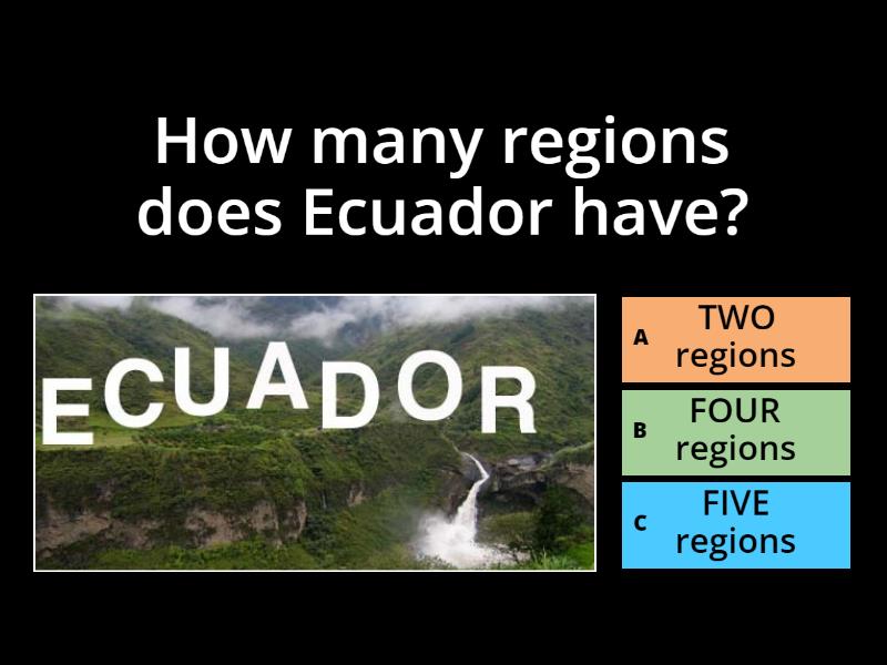 ECUADOR - Quiz