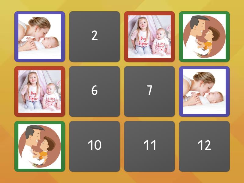 family - Matching pairs