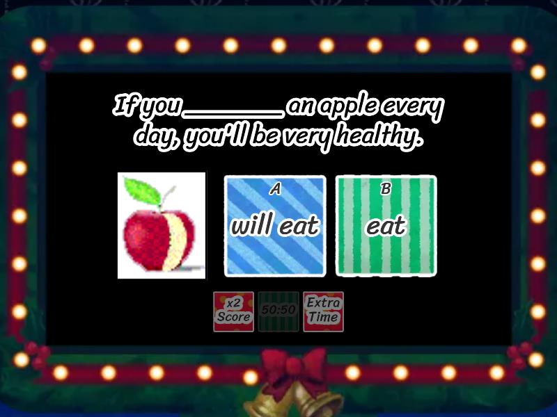 First cond - Gameshow quiz