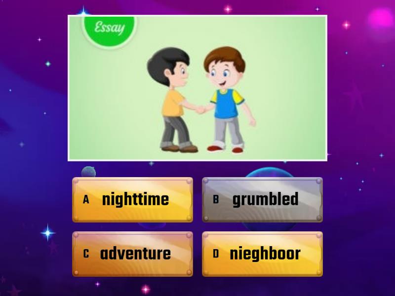 Starry Night Vocabulary - Quiz