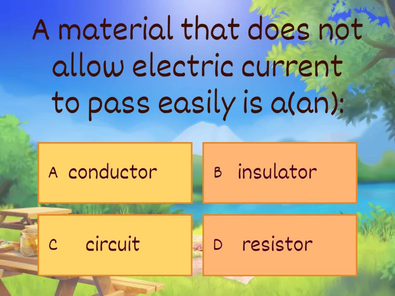 Electricity!! - Quiz