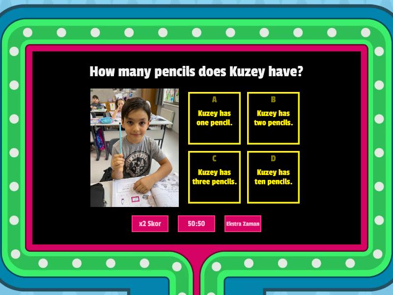 2b wordwall - Gameshow quiz