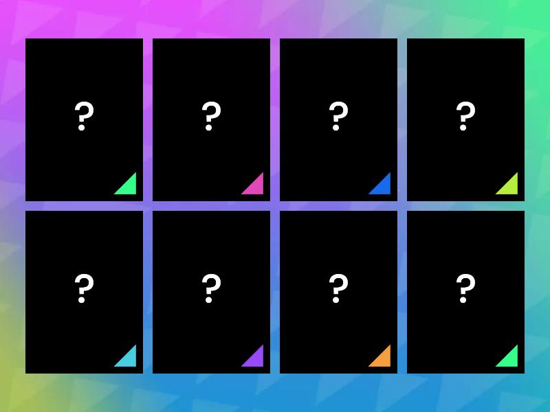 memorama - Flip tiles