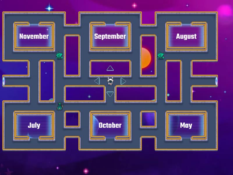 Month - Maze chase