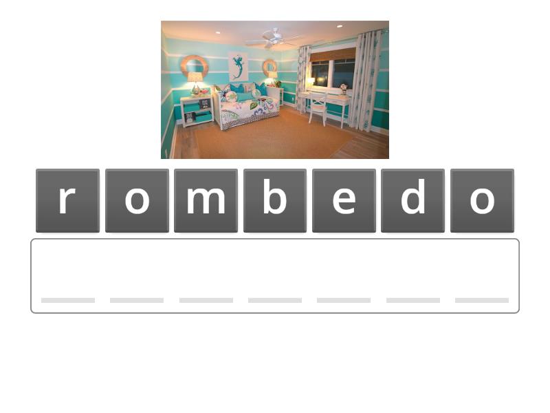 PU1 U8 Vocabulary - Anagram