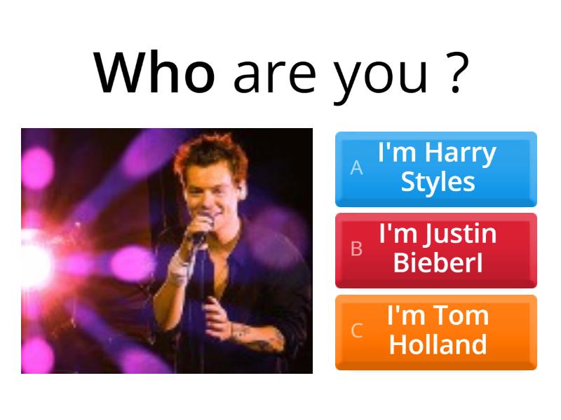 Basic 1 Where / Who questions - Quiz