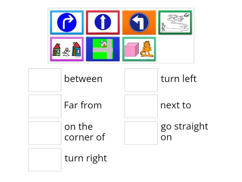 giving direction - Match up