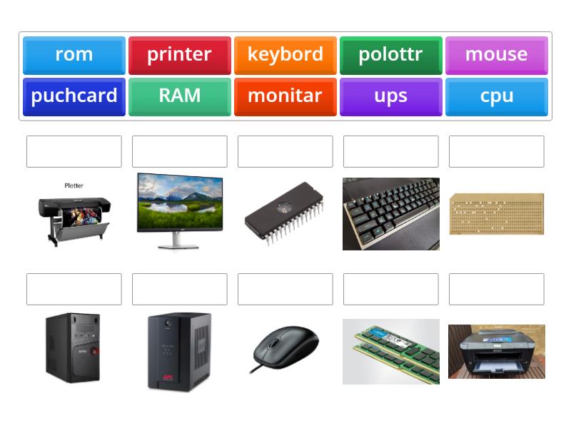 computer fundamental - Une las parejas