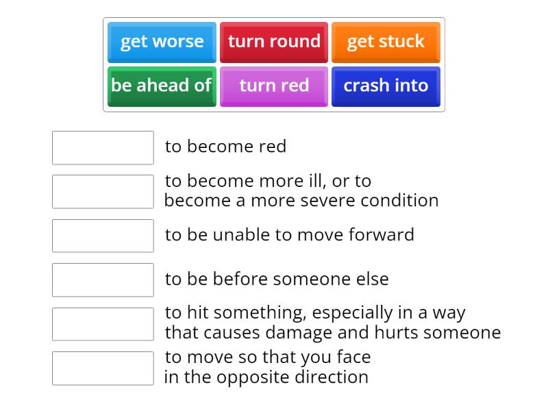 Reading comprehension 3A - Match up