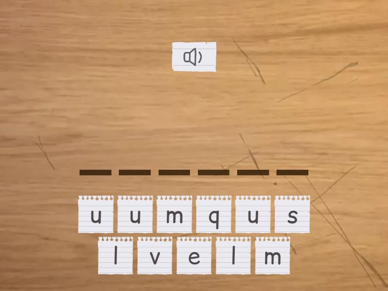 Fun with Fizz 2 U4L2 vocab - Spell the word