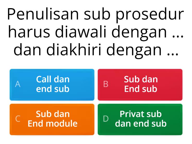 PH TIK SESI 2 - Quiz