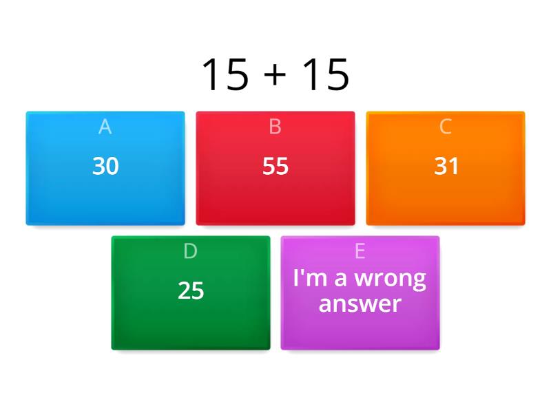 Simple Math Questions - Quiz