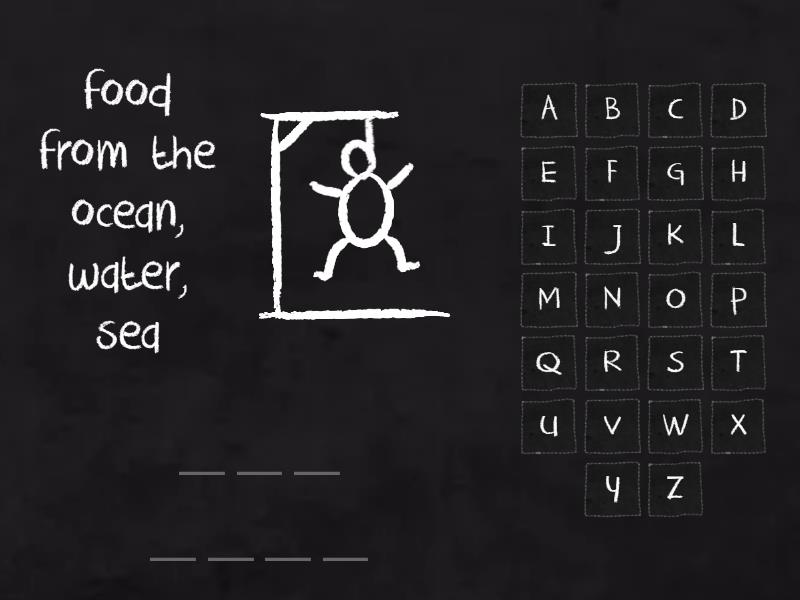 Food - Hangman