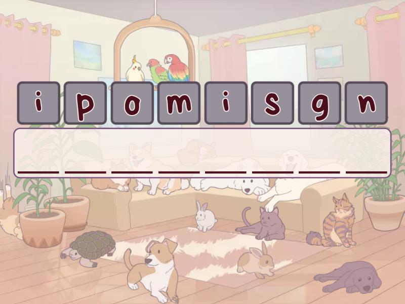 Wordwall - Anagram