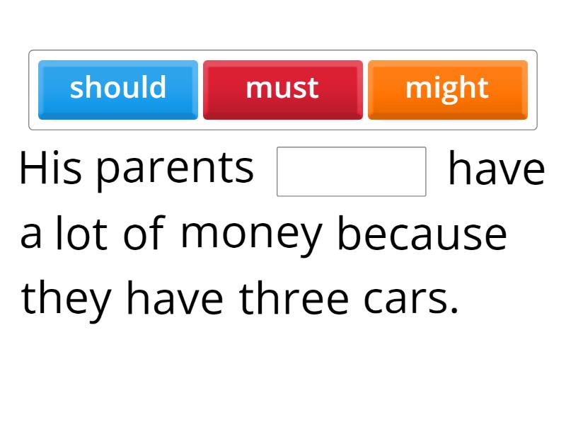 Modals of speculation - Complete the sentence