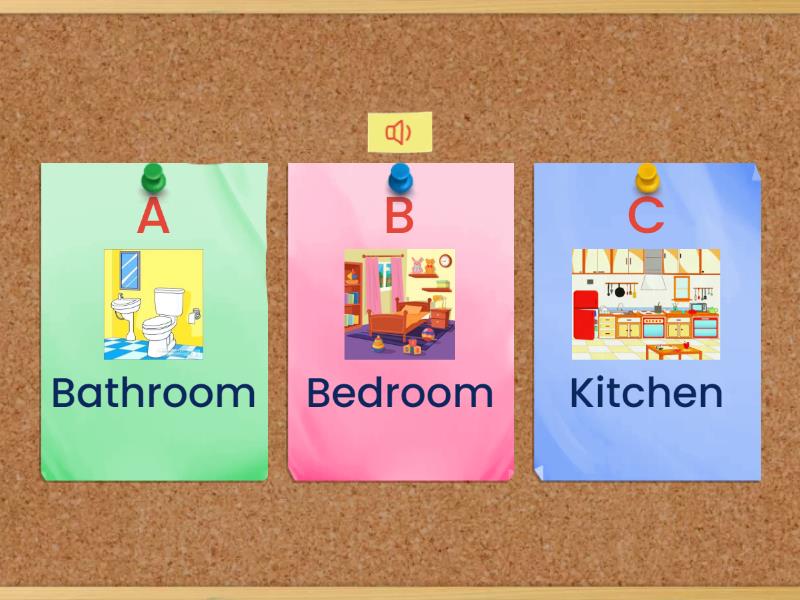 Rooms of the house - Quiz