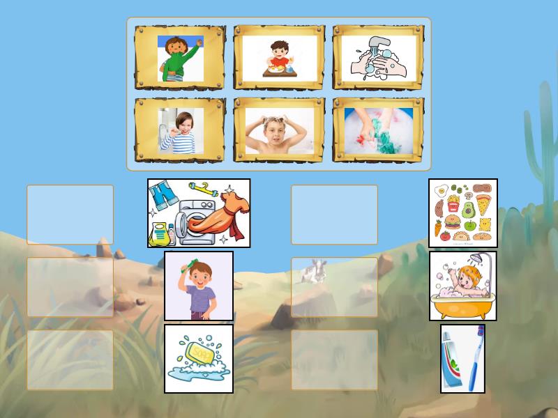 grooming routines - Match up