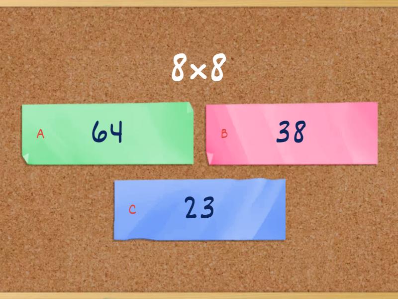 Multiplication - Quiz
