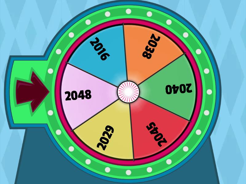 Uncovers a year's Mystery - Random wheel