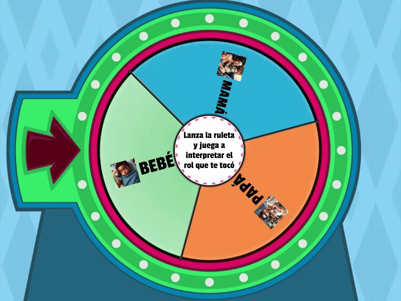 RULETA DE ROLES DE FAMILIA - Random wheel
