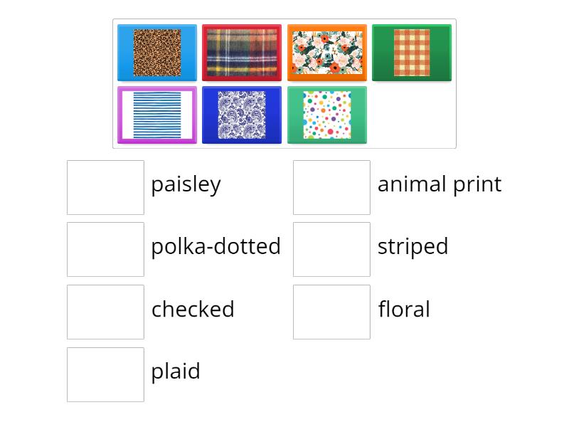Patterns - Match up