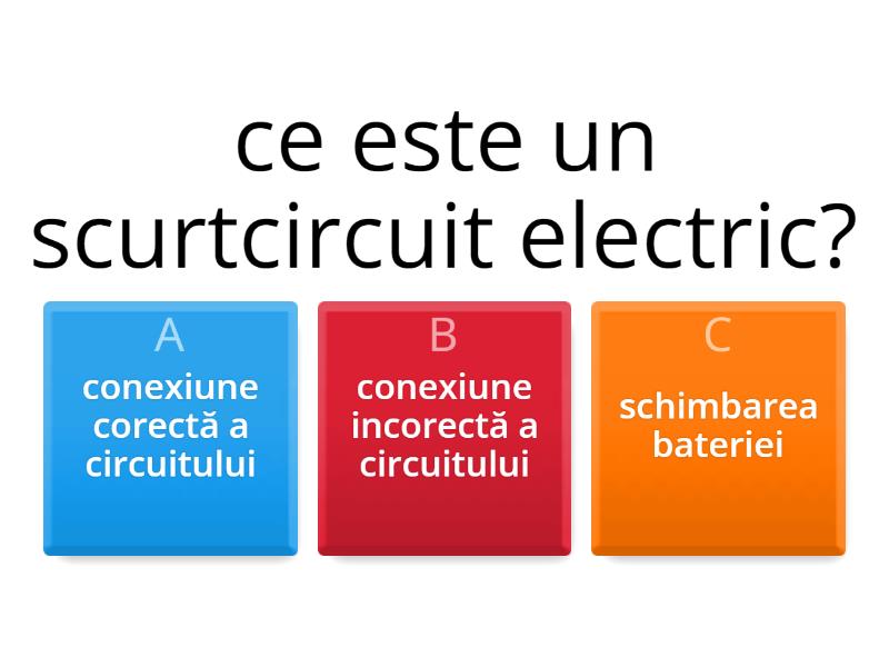 Scurtcircuitul - Quiz
