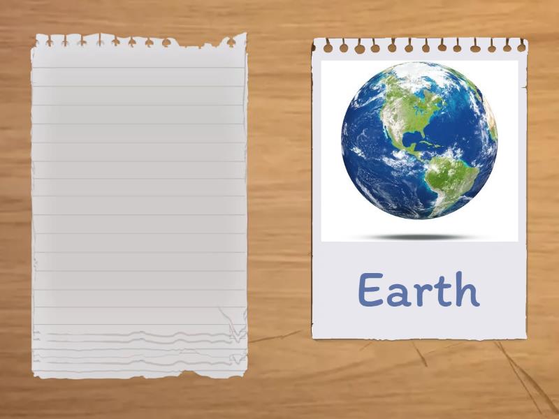 Planets - Speaking cards