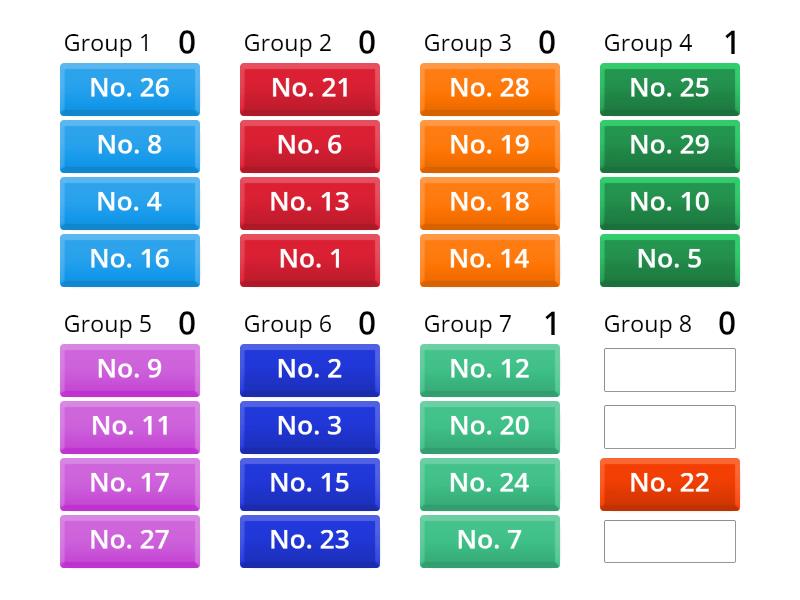 Grade 3 grouping - Groups & teams