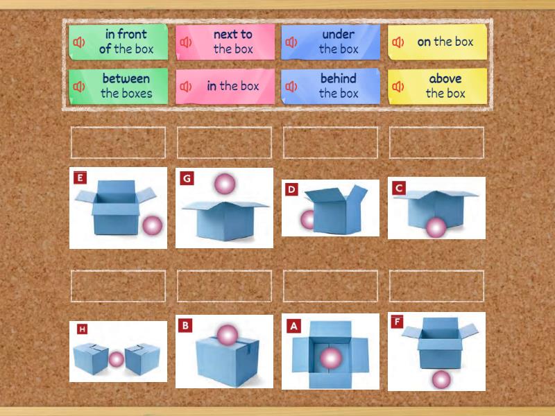 SO elem 4.1 preps of place - Match up