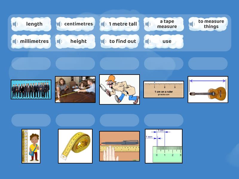 SM2 unit 7 measuring - Match up