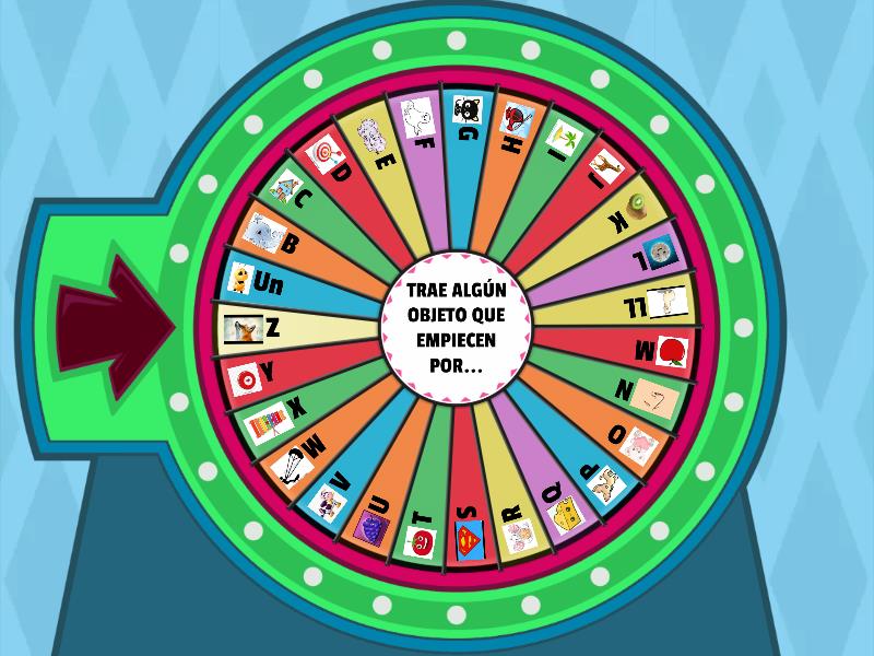 Copia de RULETA DE LETRAS - Random wheel