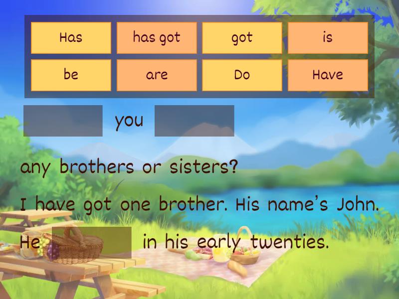 Appearance - Complete the sentence