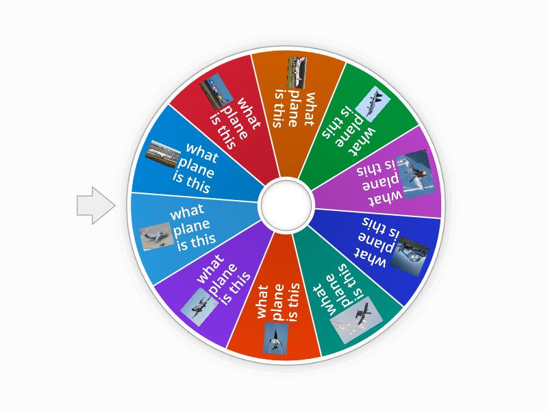 know your plane - Spin the wheel