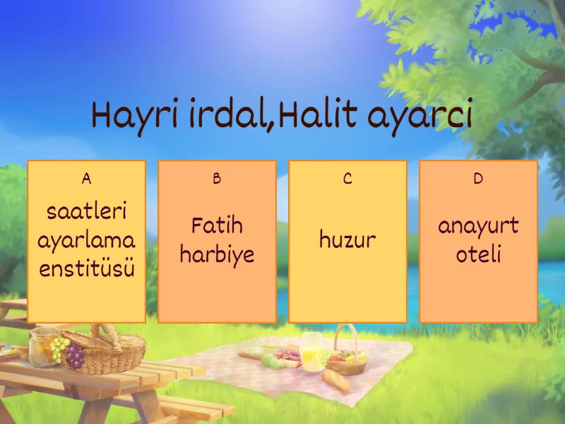 eser içerik meb 3 adım - Test