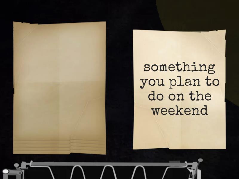 talking about plans Speak out intermediate - Random cards