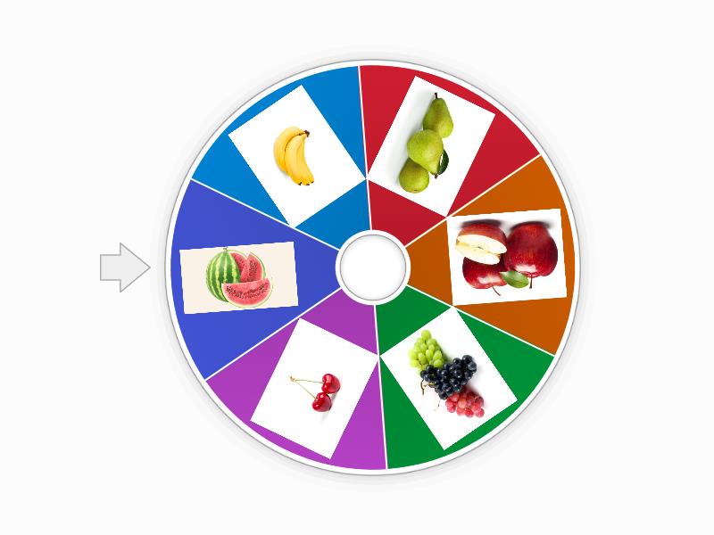 Fruits - Rueda aleatoria