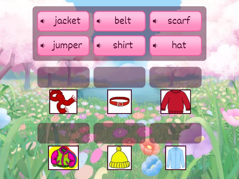 FF Starter Unit 8 Clothes - Match up