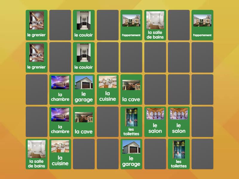 Vova la maison - Matching pairs