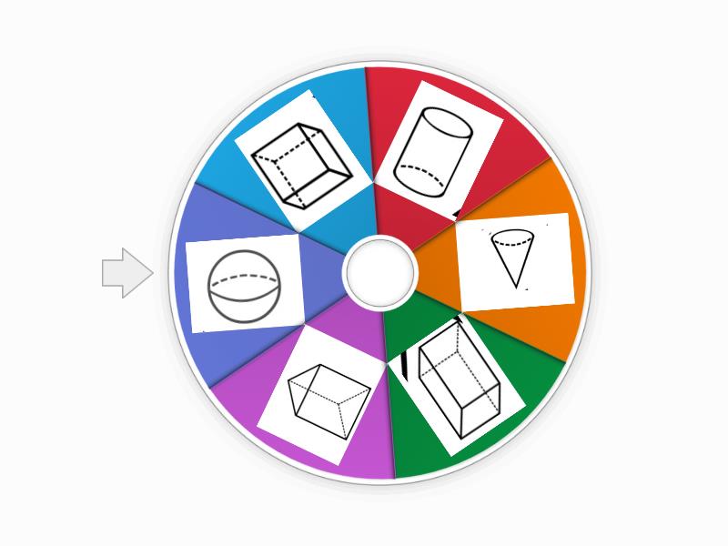 3D SHAPE SPINNER - Spin the wheel