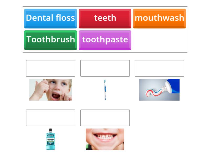 Dental Health - Match up