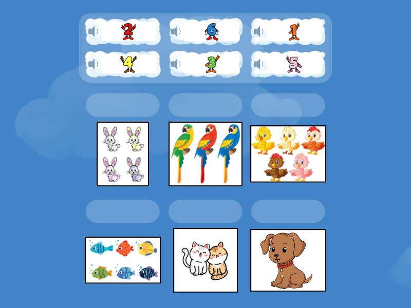 Aprendiendo a Contar - Match up