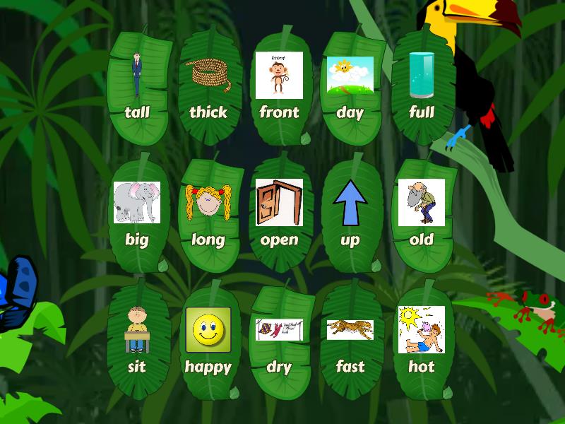 Fun with opposites - Flip tiles