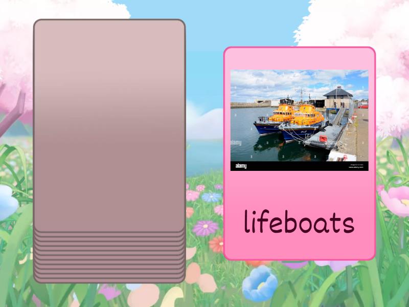 RNLI-Sea Rescue - Random cards