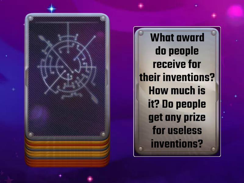 Let's discuss inventions - Speaking cards
