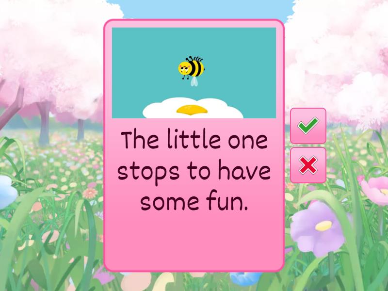 Buzzing Bees 1-10 - Flash cards