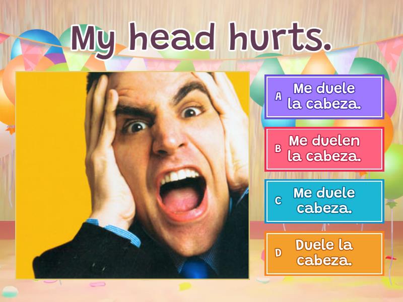 PASOS- Qué te duele? - Quiz