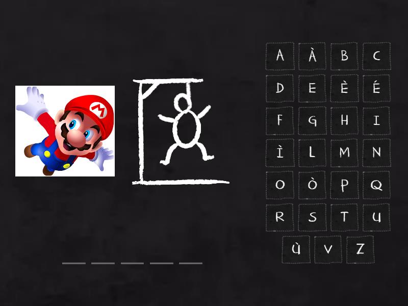mario - Hangman