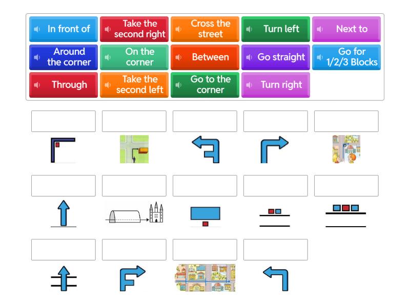 directions - Match up