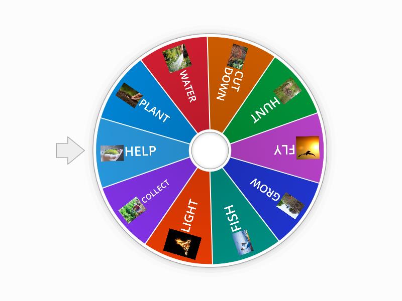 VERBS - Random wheel